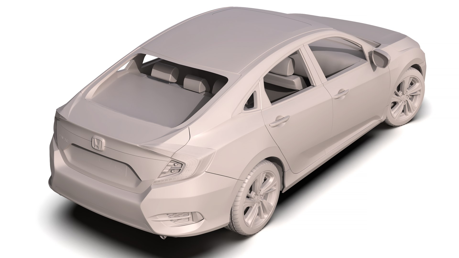 3d Model Honda Car