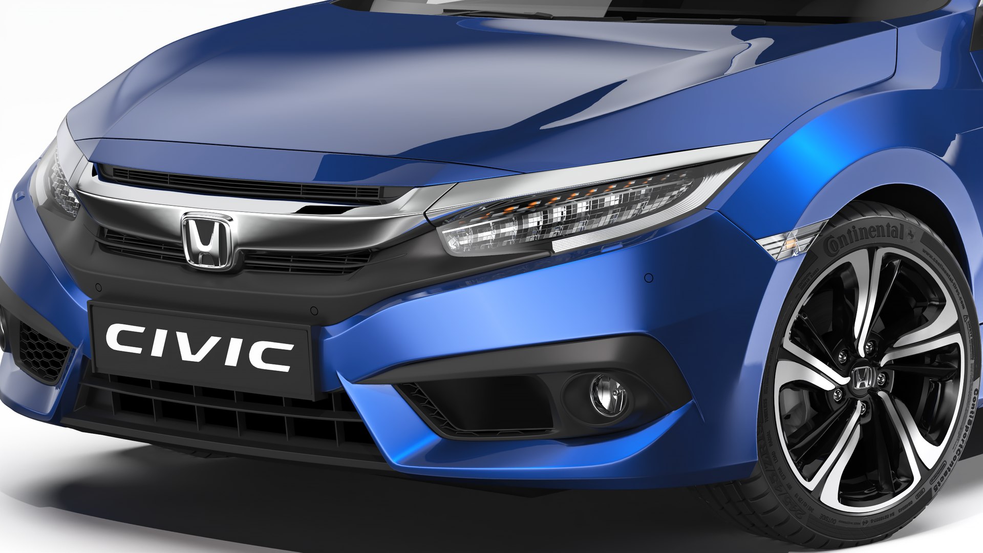 3d Model Honda Car
