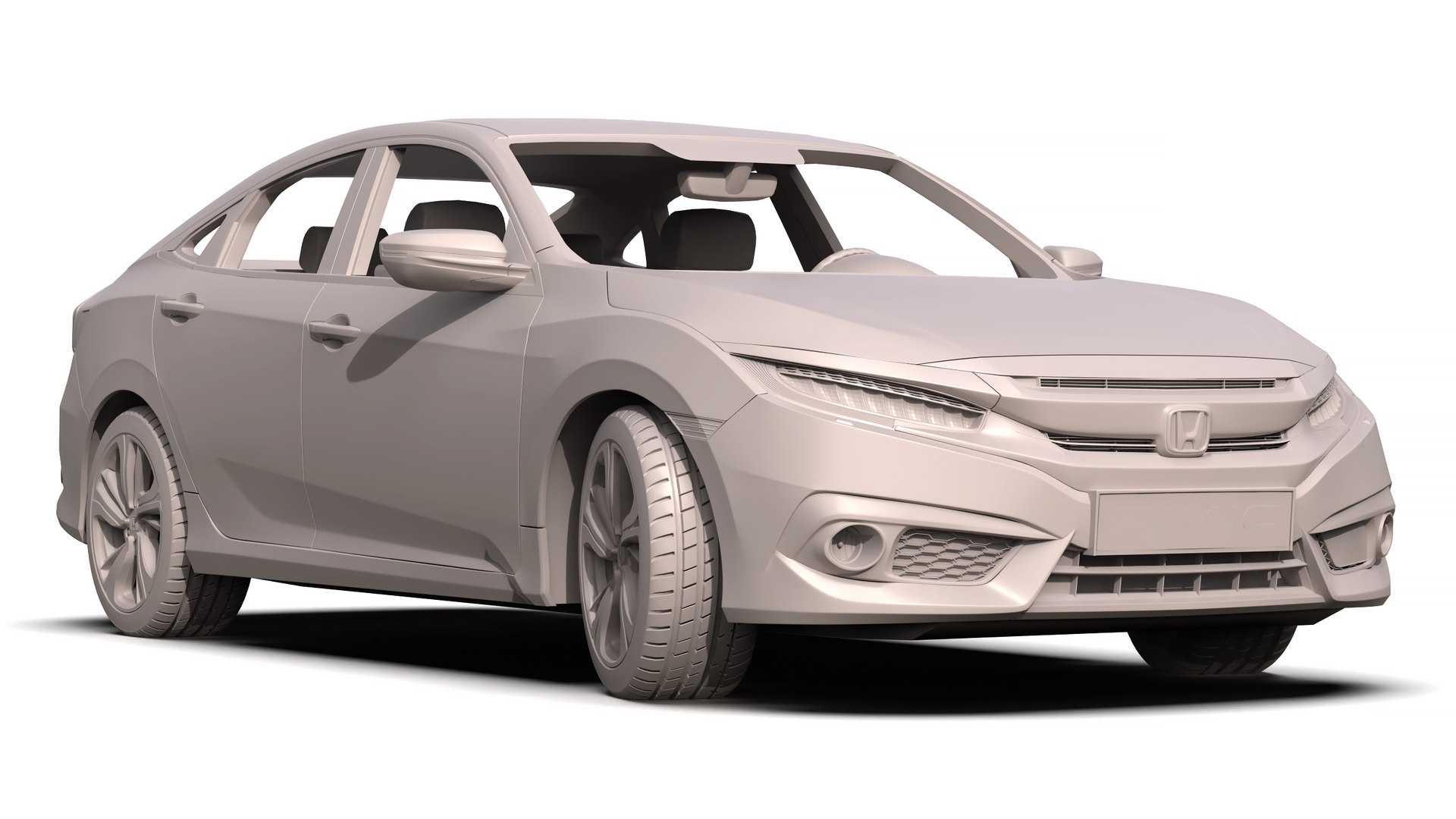 3d Model Honda Car