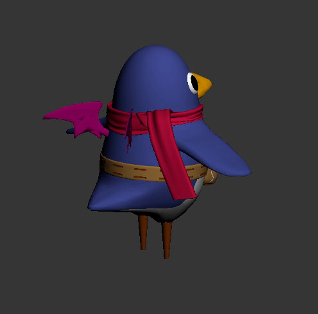 Free Prinny 3d Model