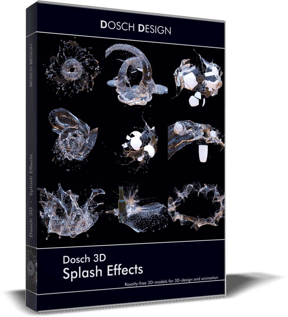 3D Model Splash Effects - TurboSquid 1244435