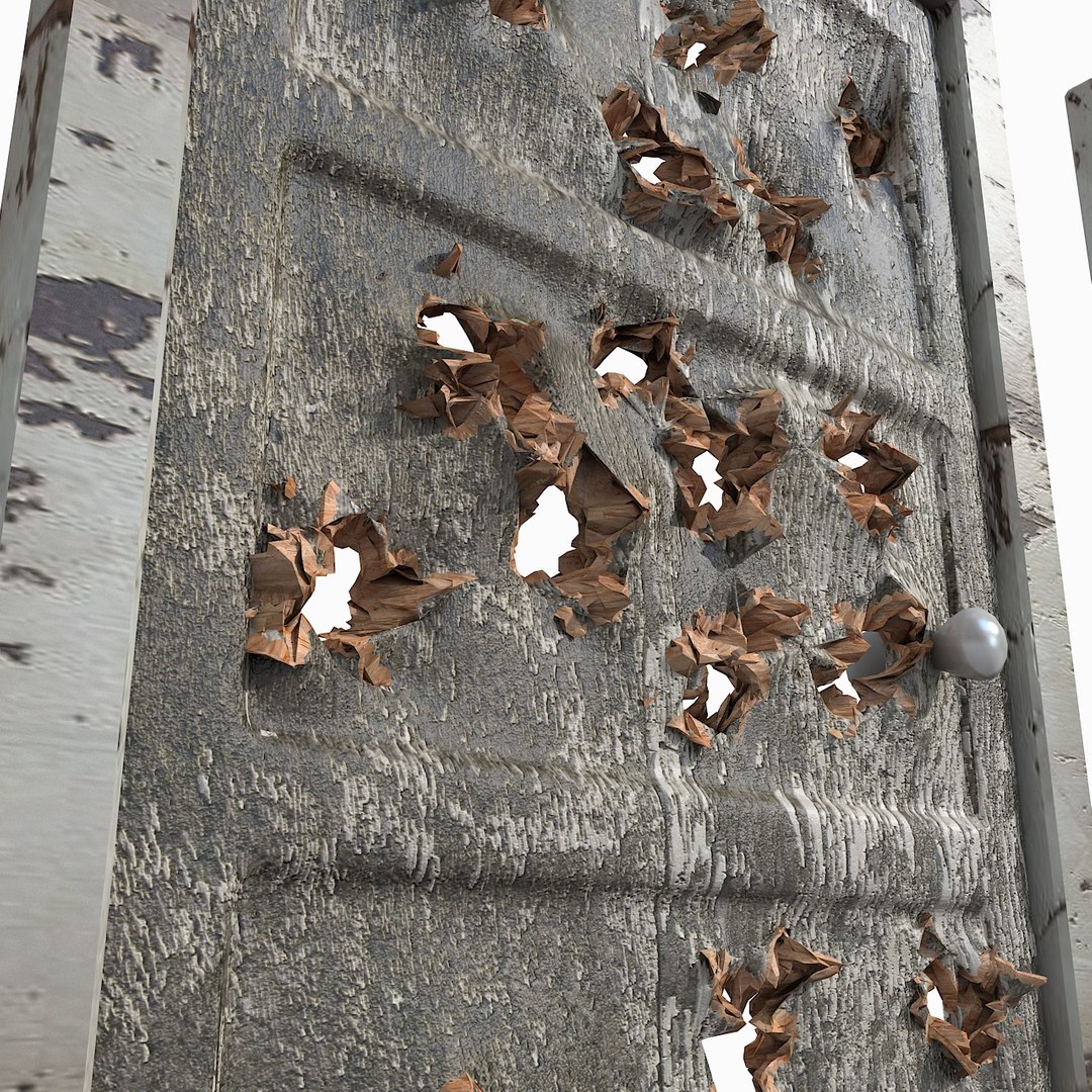 3d wood shoot bullet