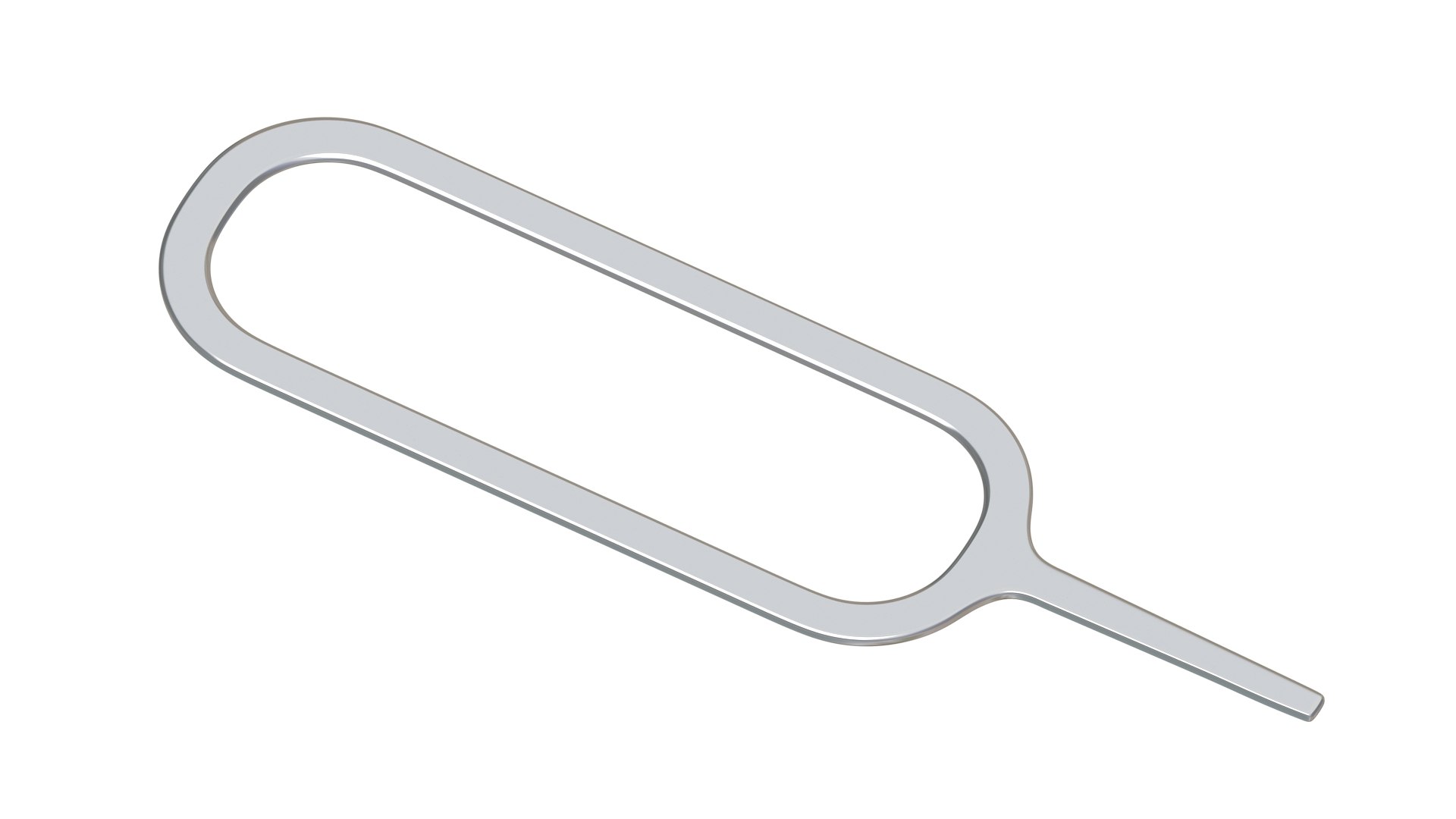 Sim Pin Key Gold And Stainless Steel 3D Model - TurboSquid 2199998