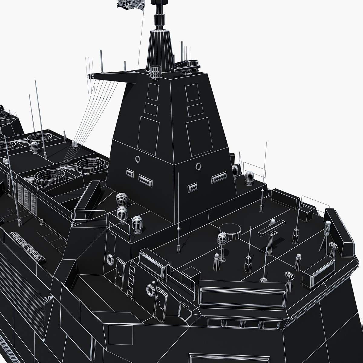 Navy warship ship 3D model - TurboSquid 1675401