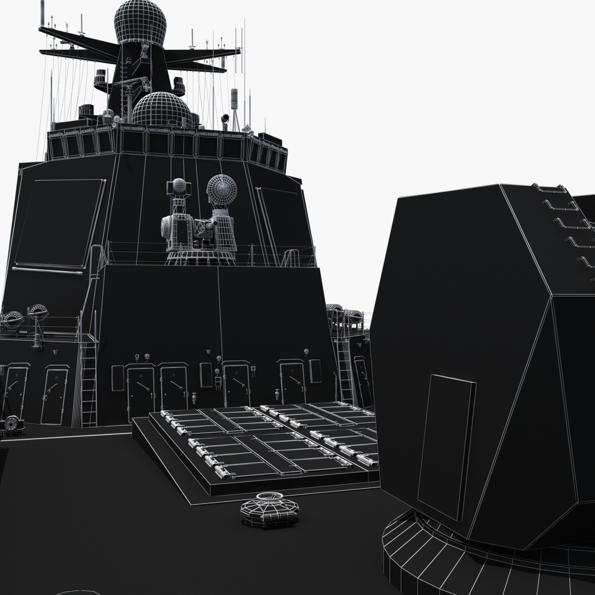 Navy warship ship 3D model - TurboSquid 1675401