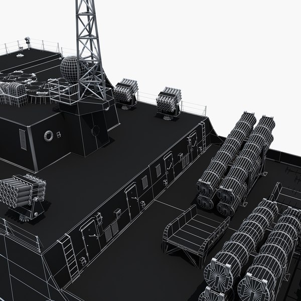 Navy warship ship 3D model - TurboSquid 1675401