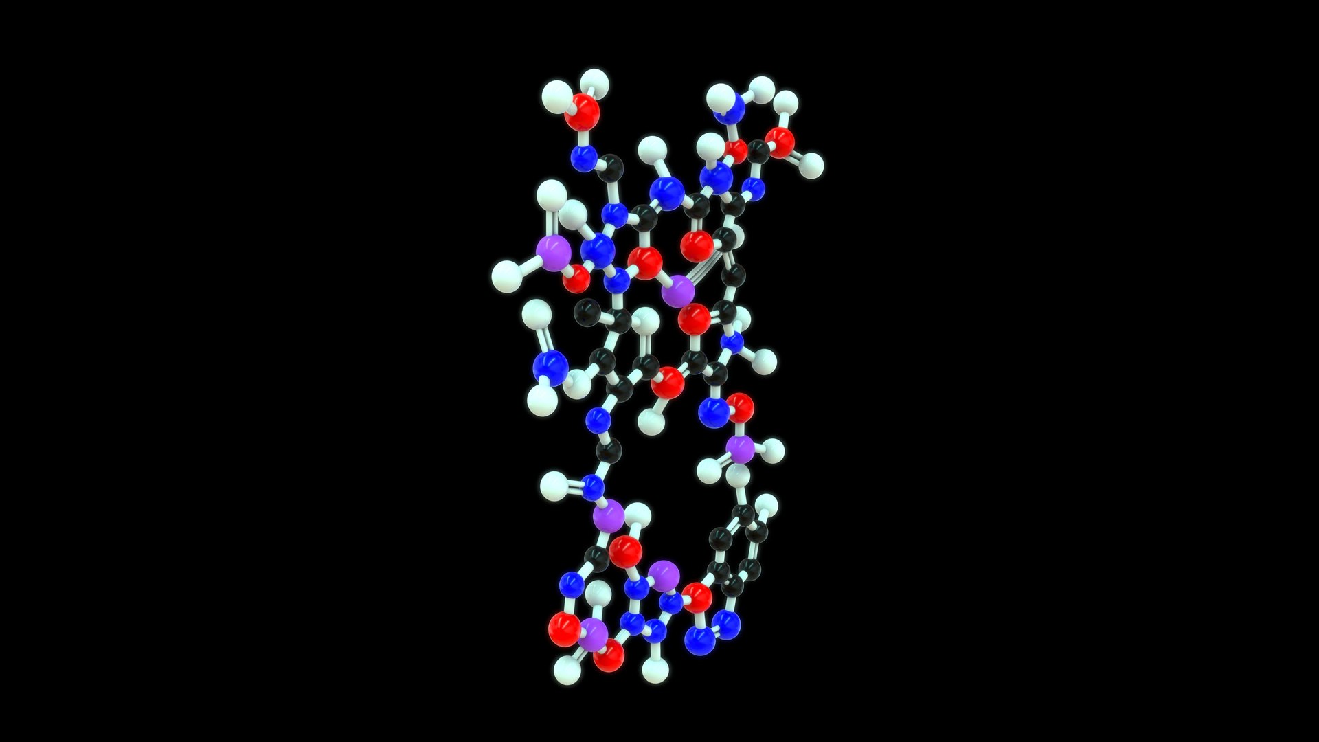 Vitamin B12 Molecular Structure 3D - TurboSquid 2187700