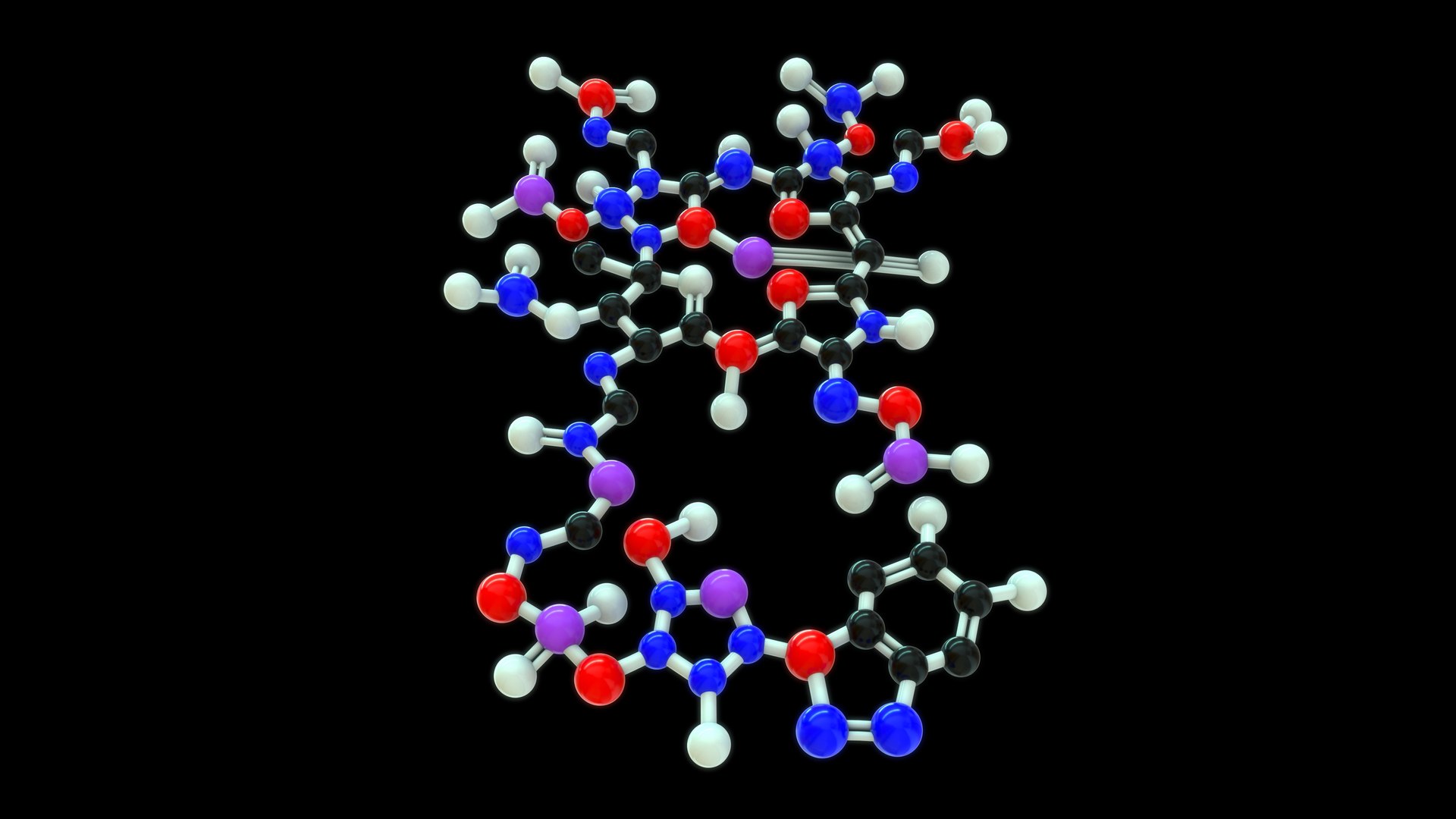 Vitamin B12 Molecular Structure 3D - TurboSquid 2187700