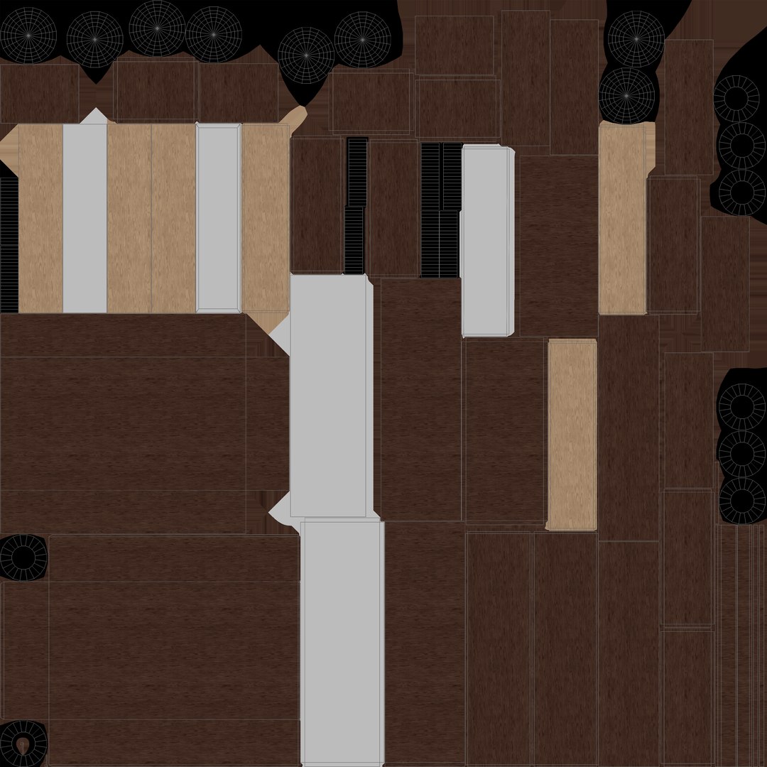 Almari Model - TurboSquid 2409255