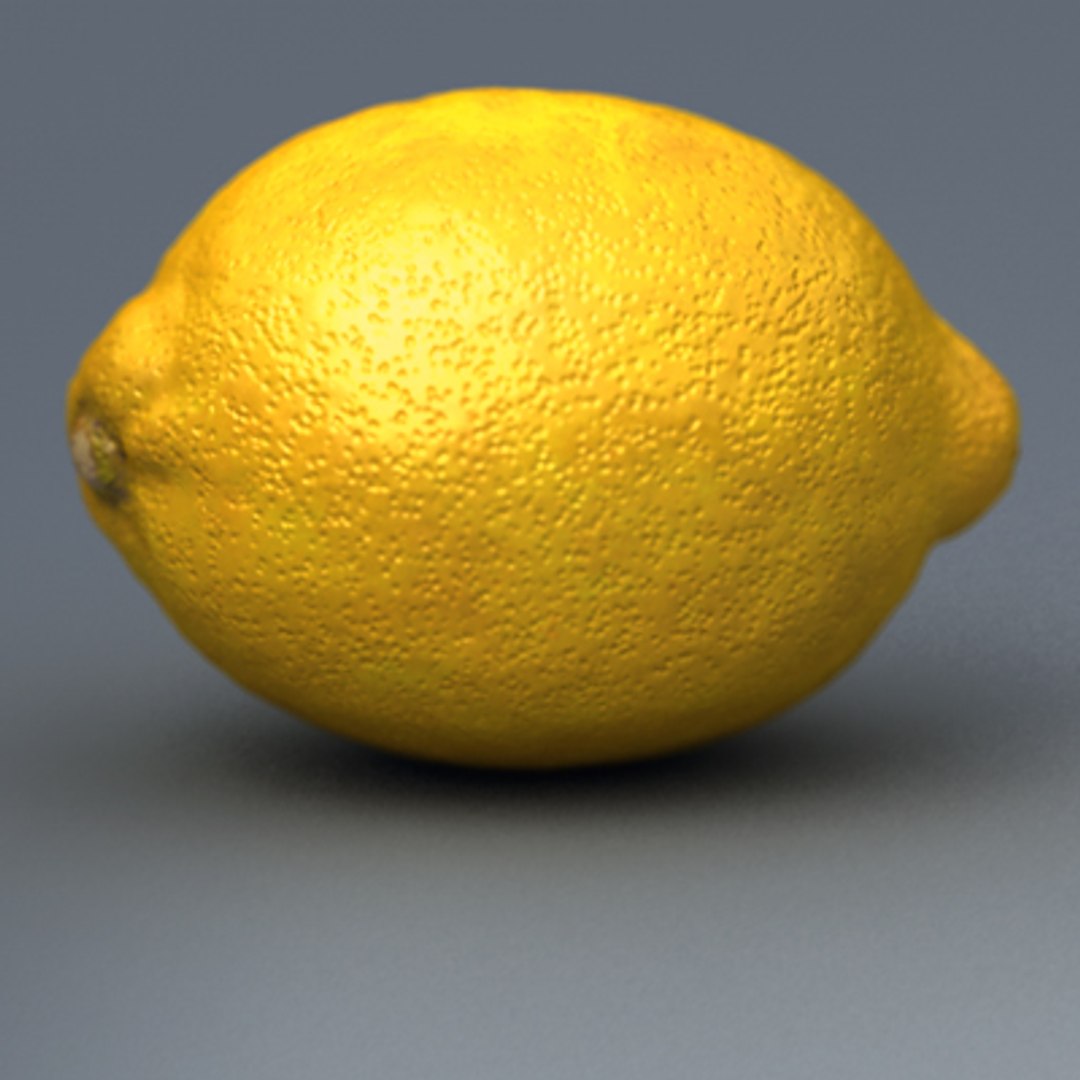 Lemon 3d Model