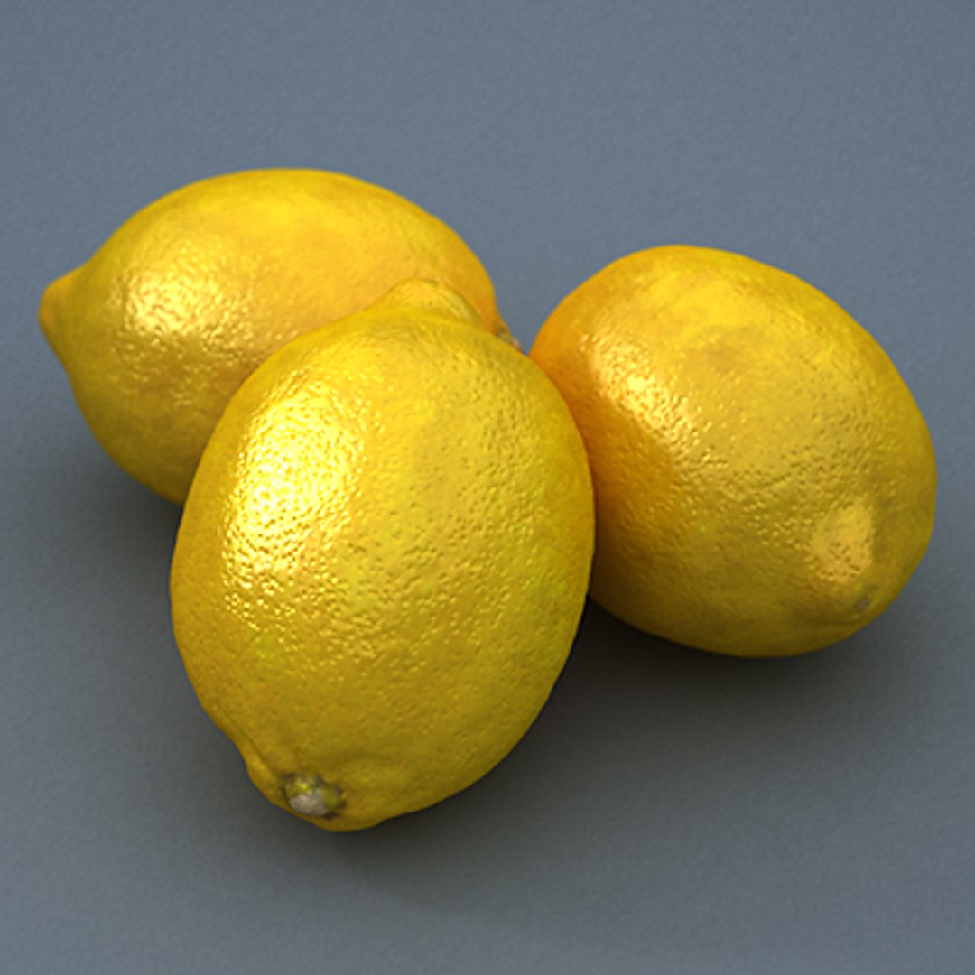 Lemon 3d Model