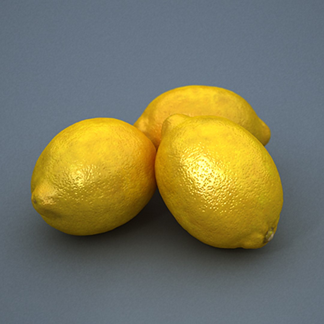 Lemon 3d Model