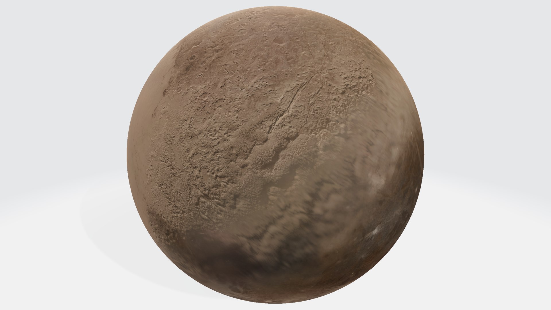 3D Pluto Model - TurboSquid 2465585