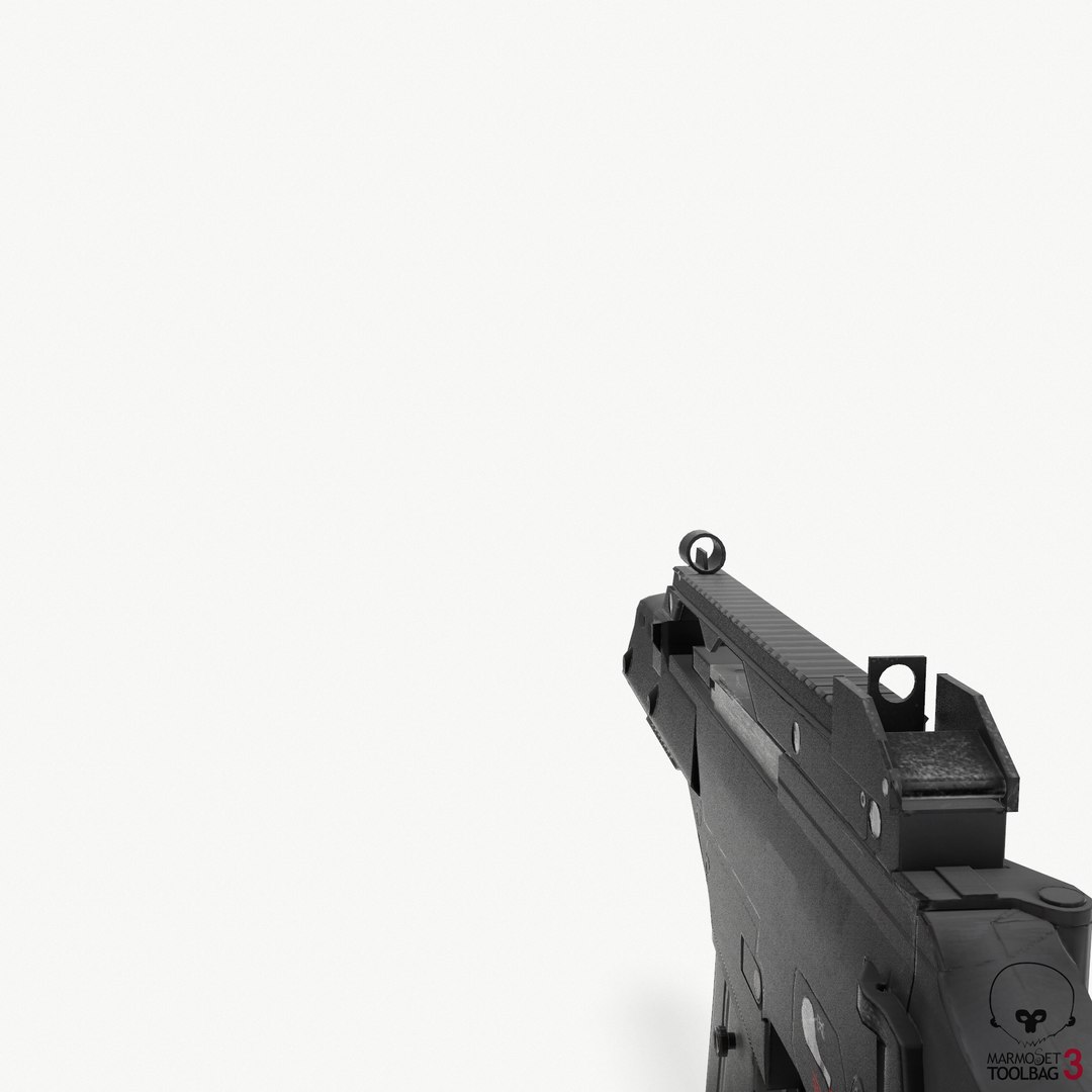 Ready G36c Gun 3d Model