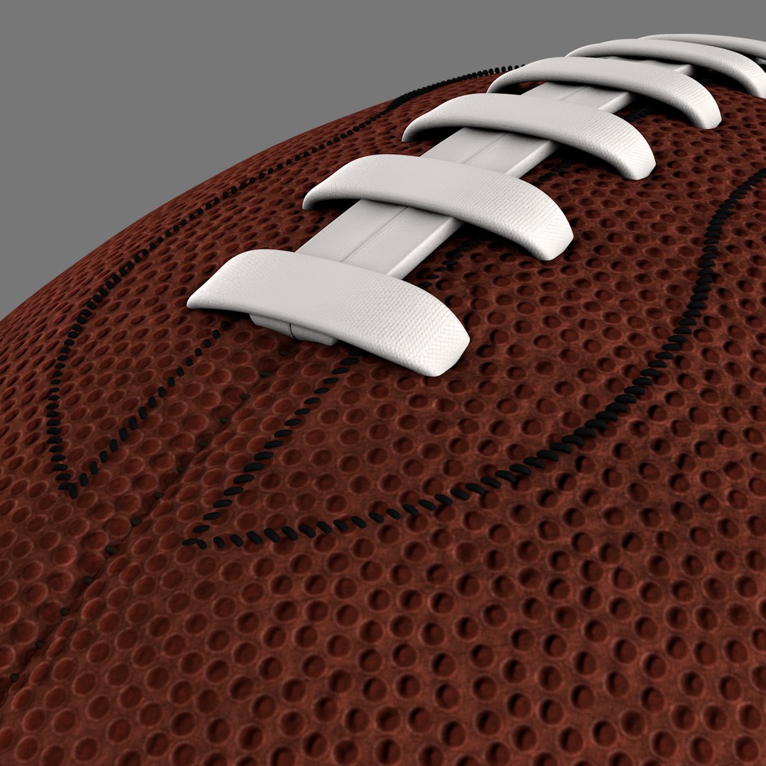 Realistic Professional American Football Model - TurboSquid 1150489