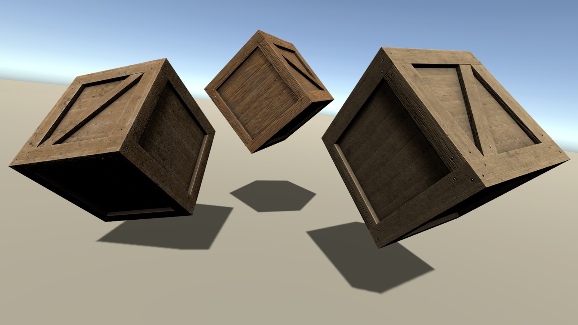 Pbr Wooden Box Model - TurboSquid 1605247