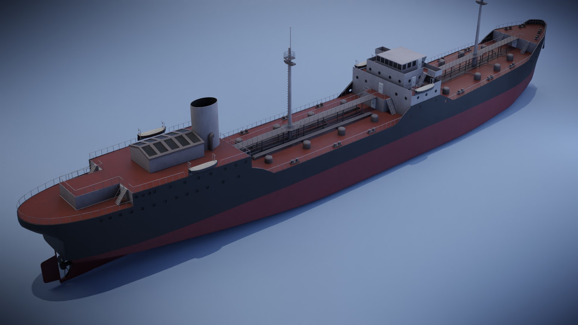 Tanker Ship Model - TurboSquid 1923062