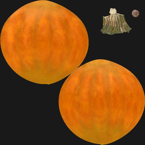 3ds pumpkin photorealistic