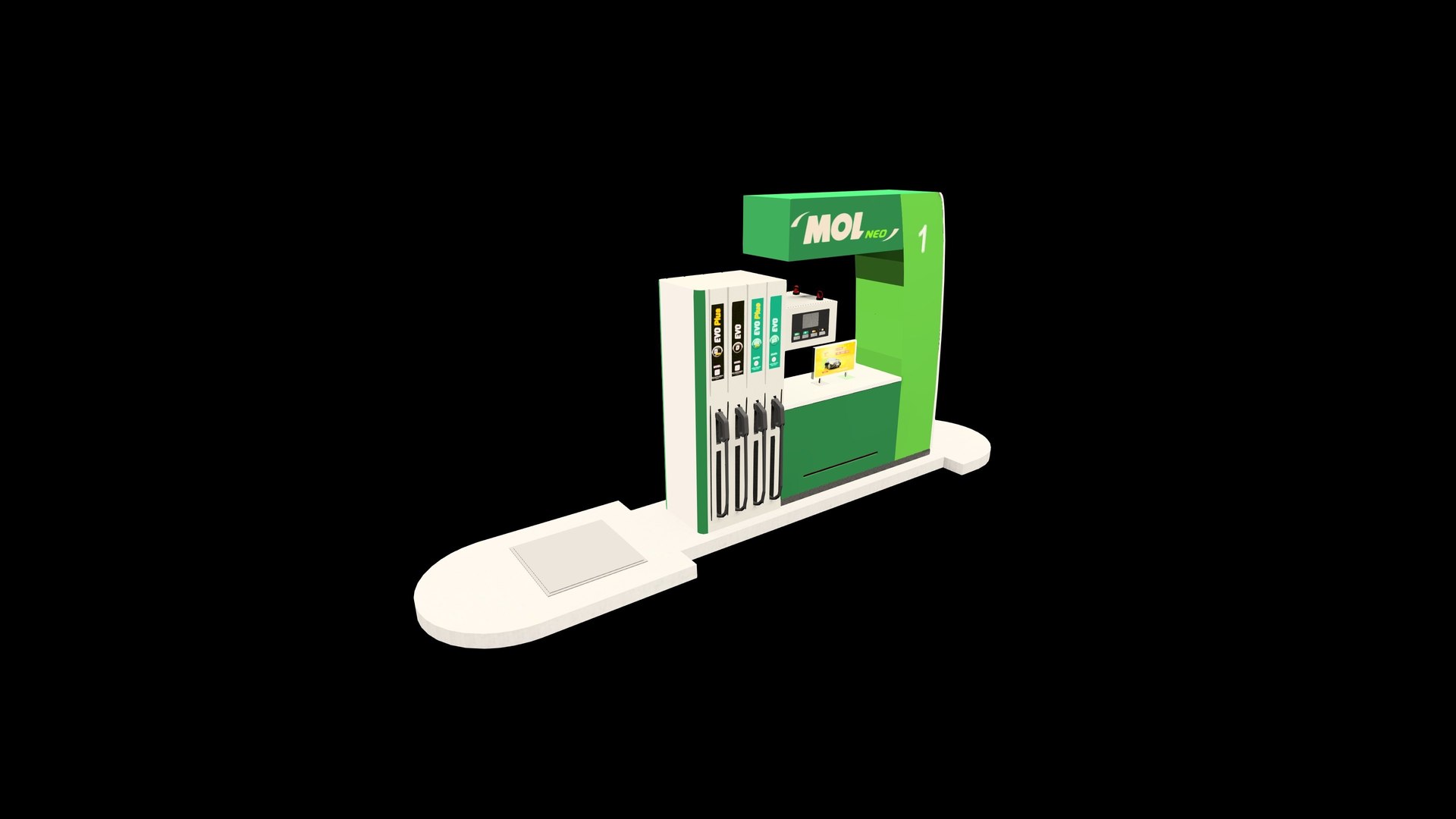 Free 3D MOL Fuel Filler - TurboSquid 2381338