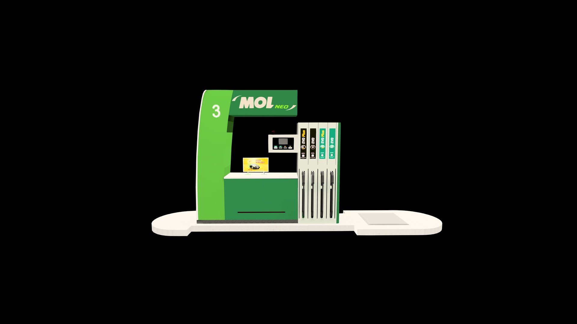 Free 3D MOL Fuel Filler - TurboSquid 2381338