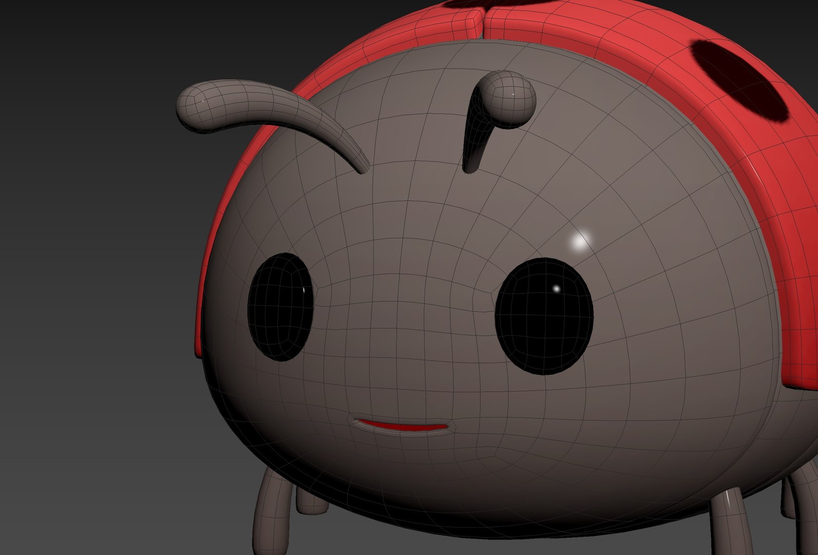 3D Character296 Ladybug Model - TurboSquid 2209707