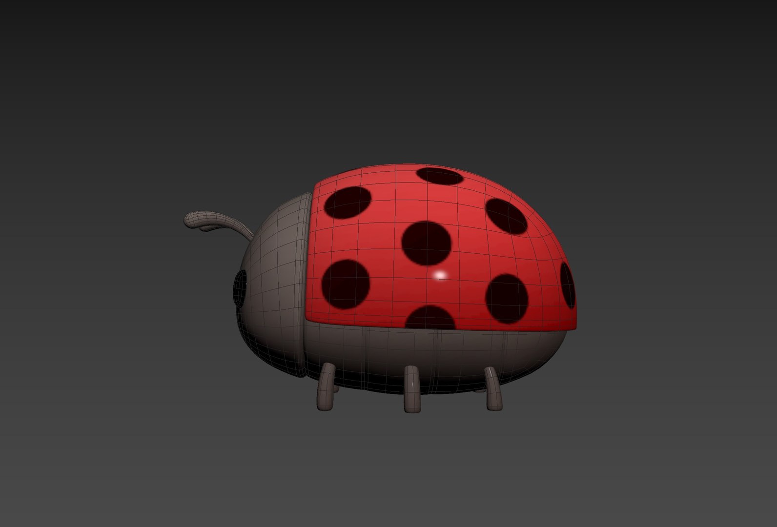 3D Character296 Ladybug Model - TurboSquid 2209707