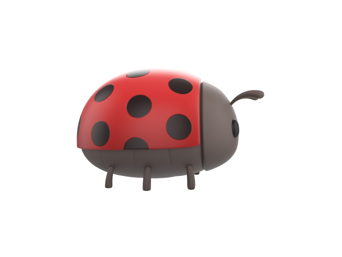 3D Character296 Ladybug Model - TurboSquid 2209707