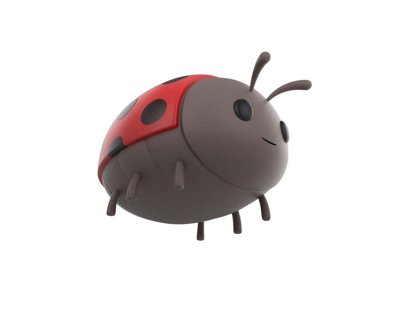 3D Character296 Ladybug Model - TurboSquid 2209707