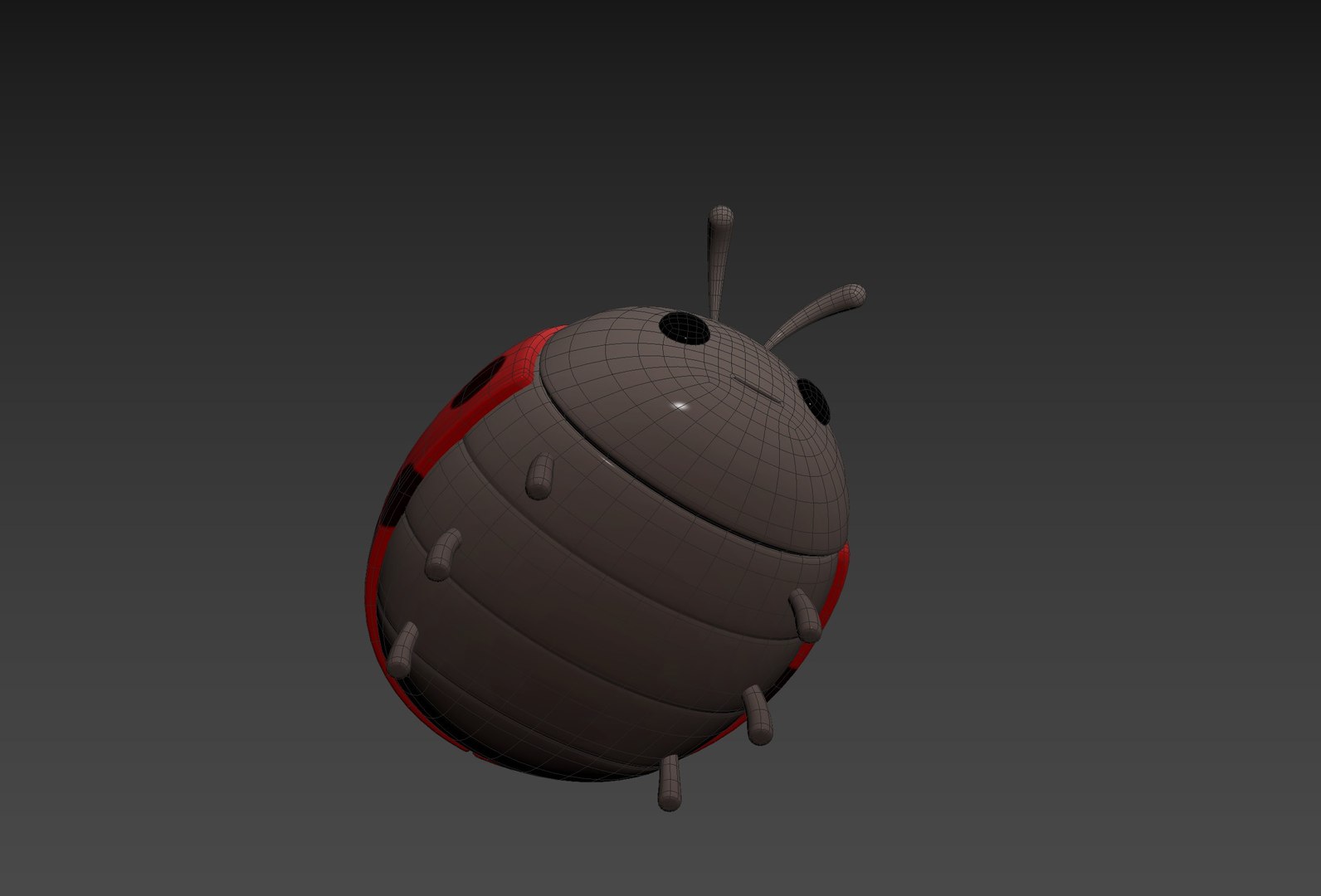 3D Character296 Ladybug Model - TurboSquid 2209707