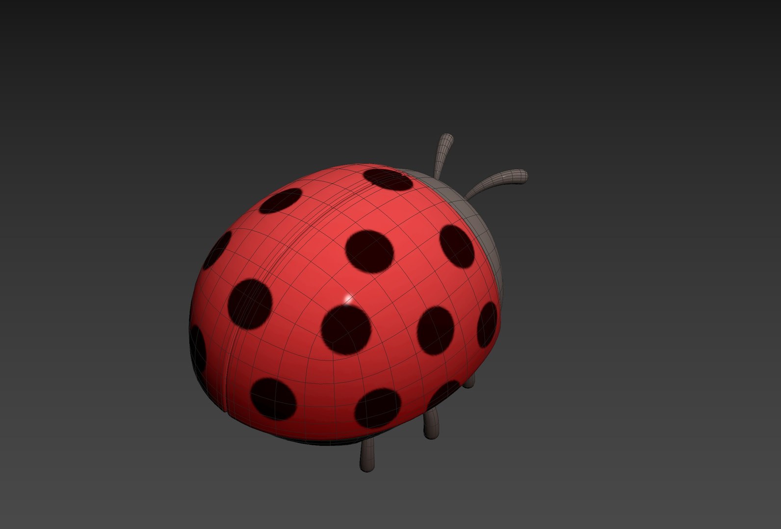 3D Character296 Ladybug Model - TurboSquid 2209707