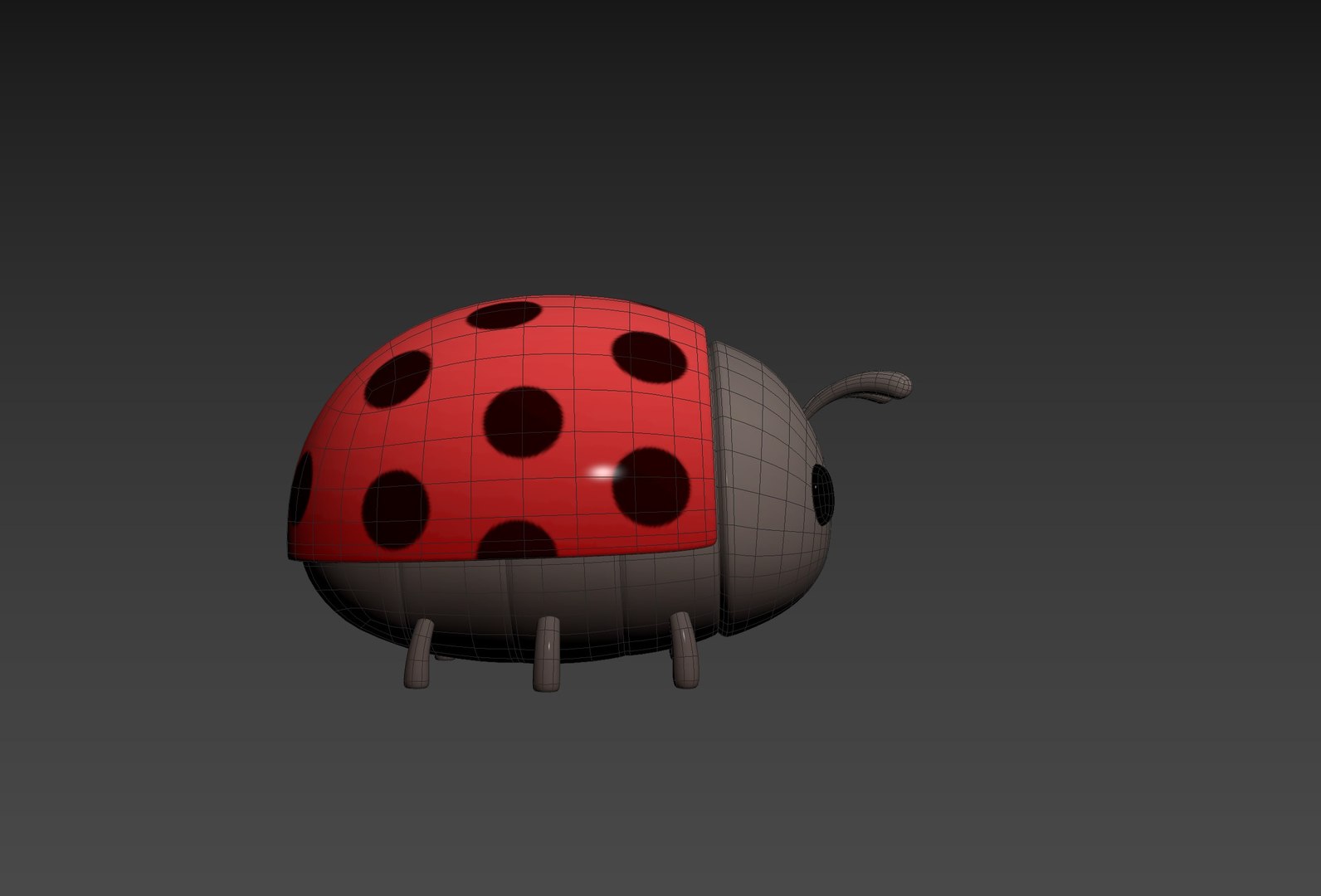 3D Character296 Ladybug Model - TurboSquid 2209707