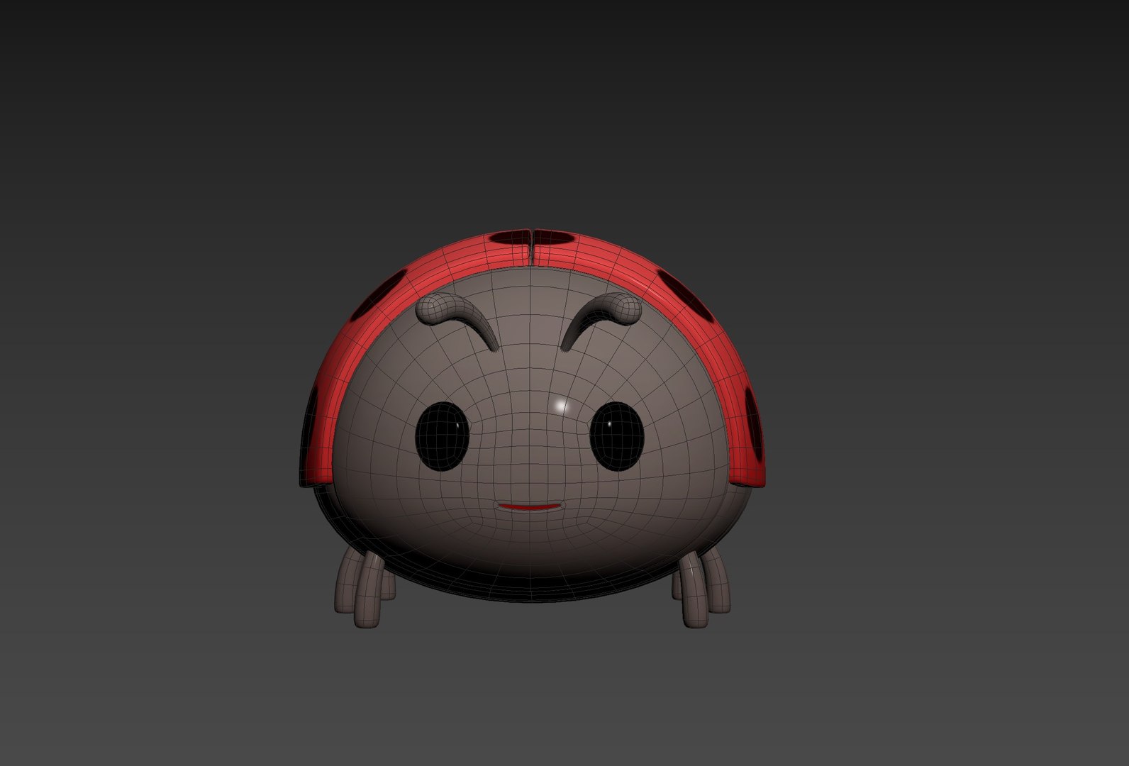3D Character296 Ladybug Model - TurboSquid 2209707