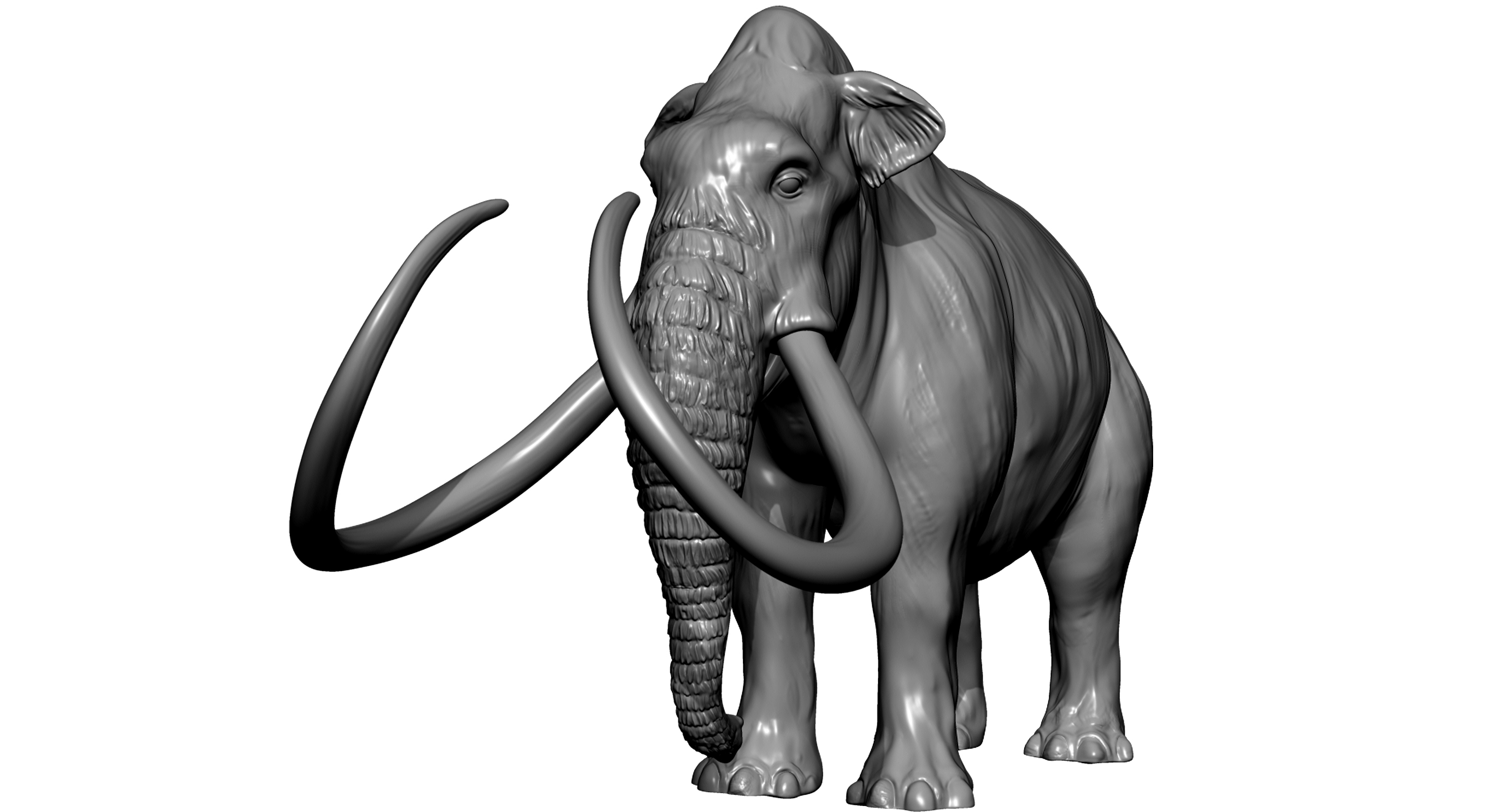 Wolly mammoth 3D - TurboSquid 1218167