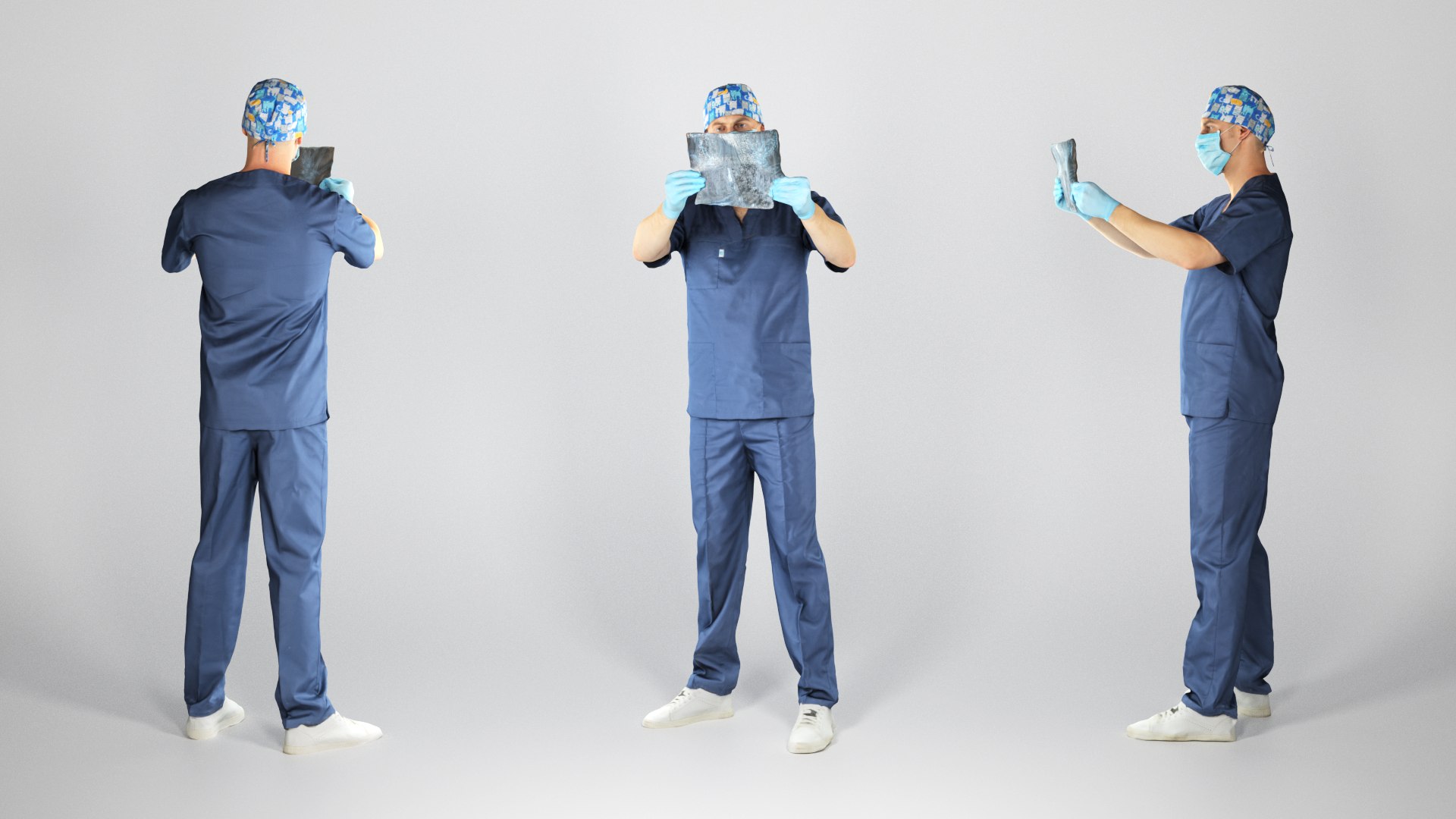 Man Surgeon Character Body 3D - TurboSquid 1549073