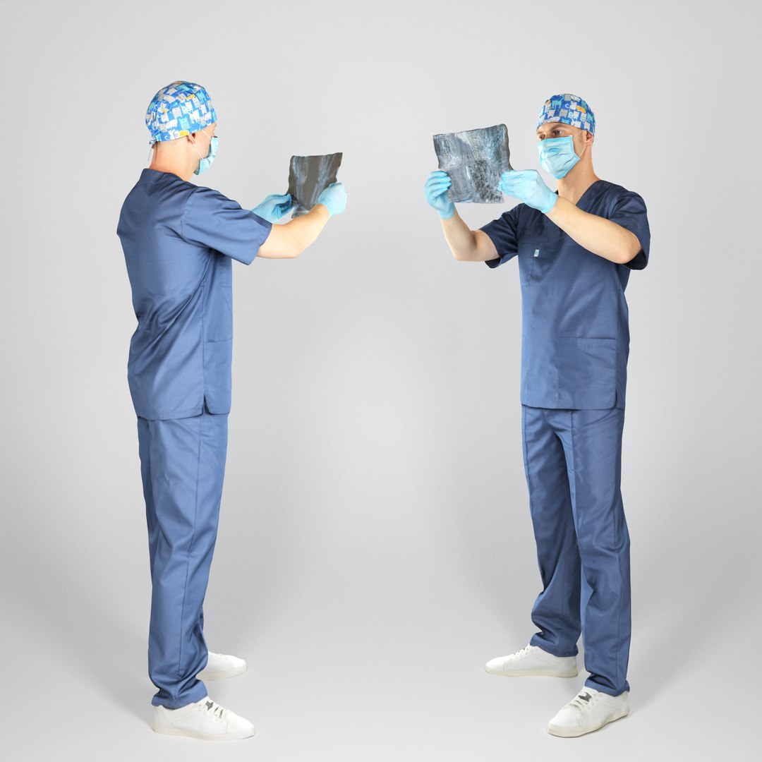 Man Surgeon Character Body 3D - TurboSquid 1549073