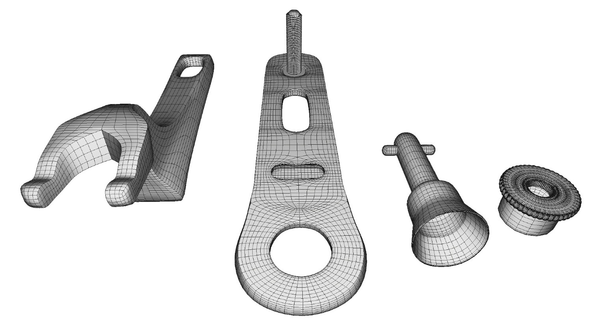 3D Circumcision Clamps Model - TurboSquid 1560327