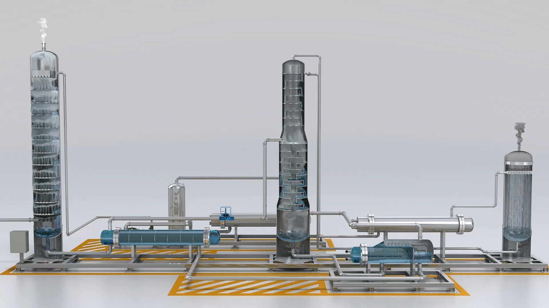 Naturalgas Plant 3D - TurboSquid 2019228
