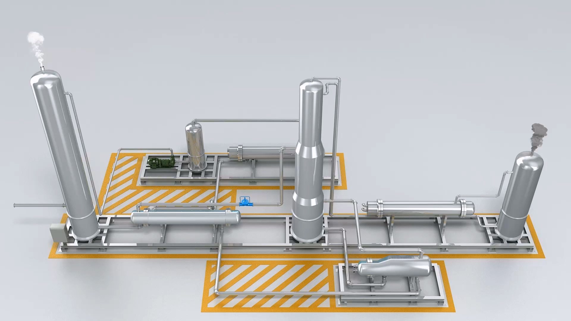 Naturalgas Plant 3D - TurboSquid 2019228