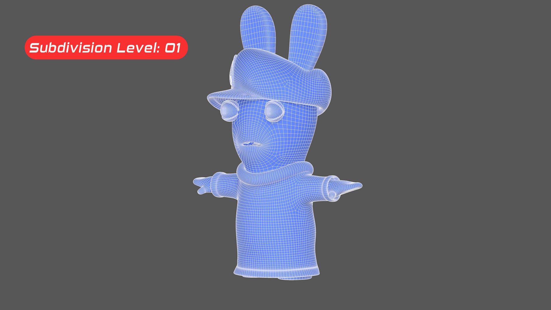 3D Rabbid Luigi Character 8K Kingdom Battle Model - TurboSquid 1878728