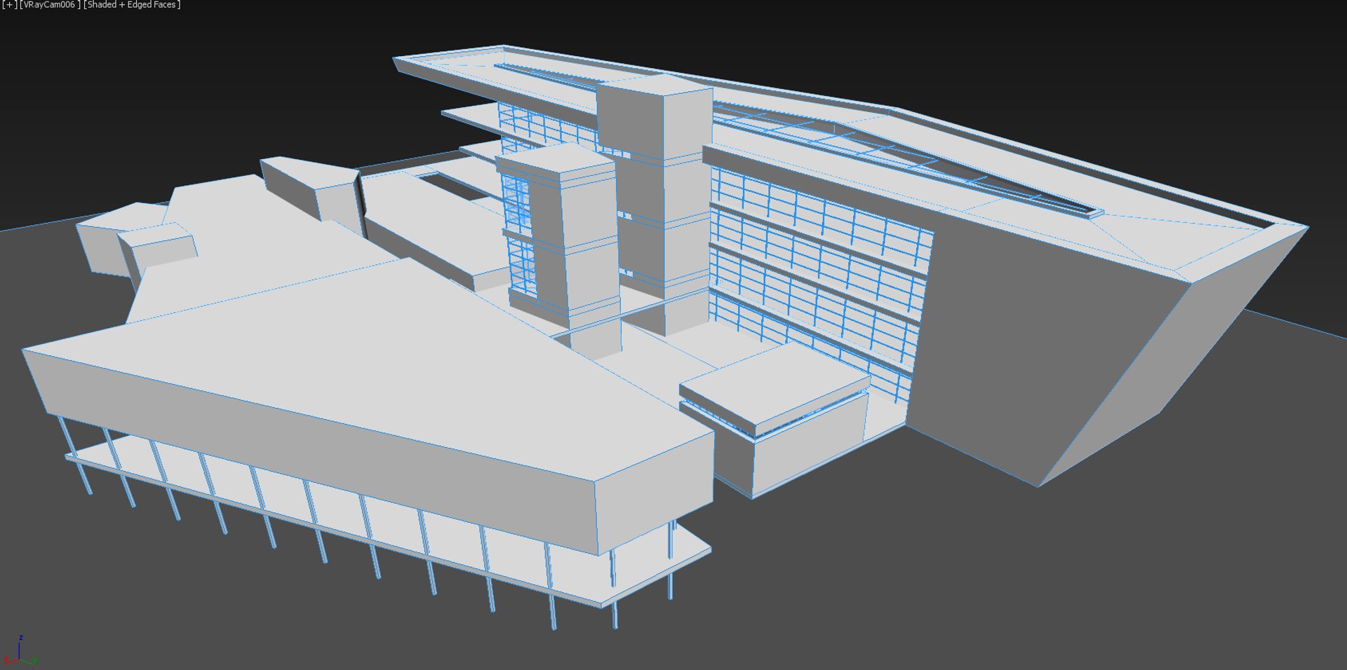 Modern Futuristic 3d Model