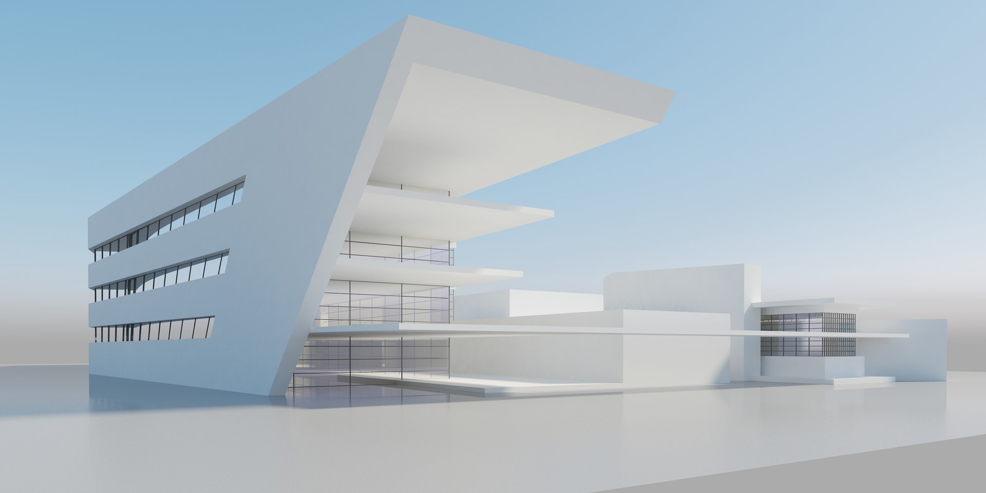 Modern Futuristic 3d Model