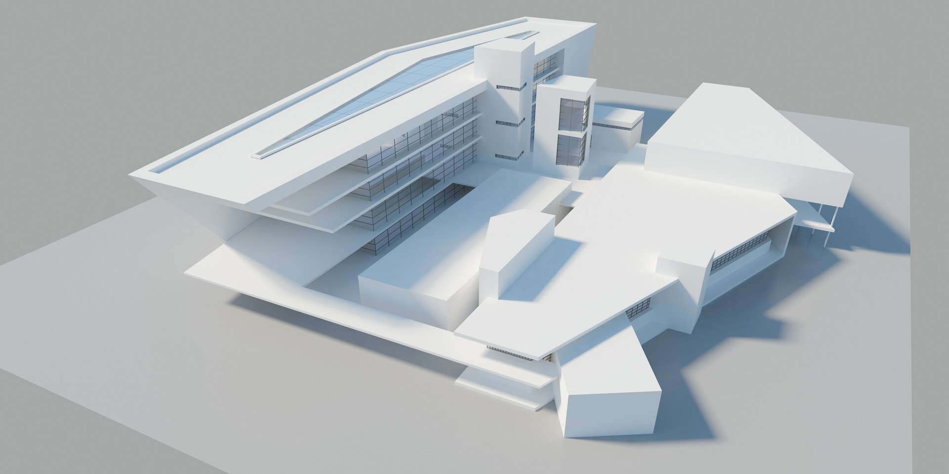 Modern Futuristic 3d Model