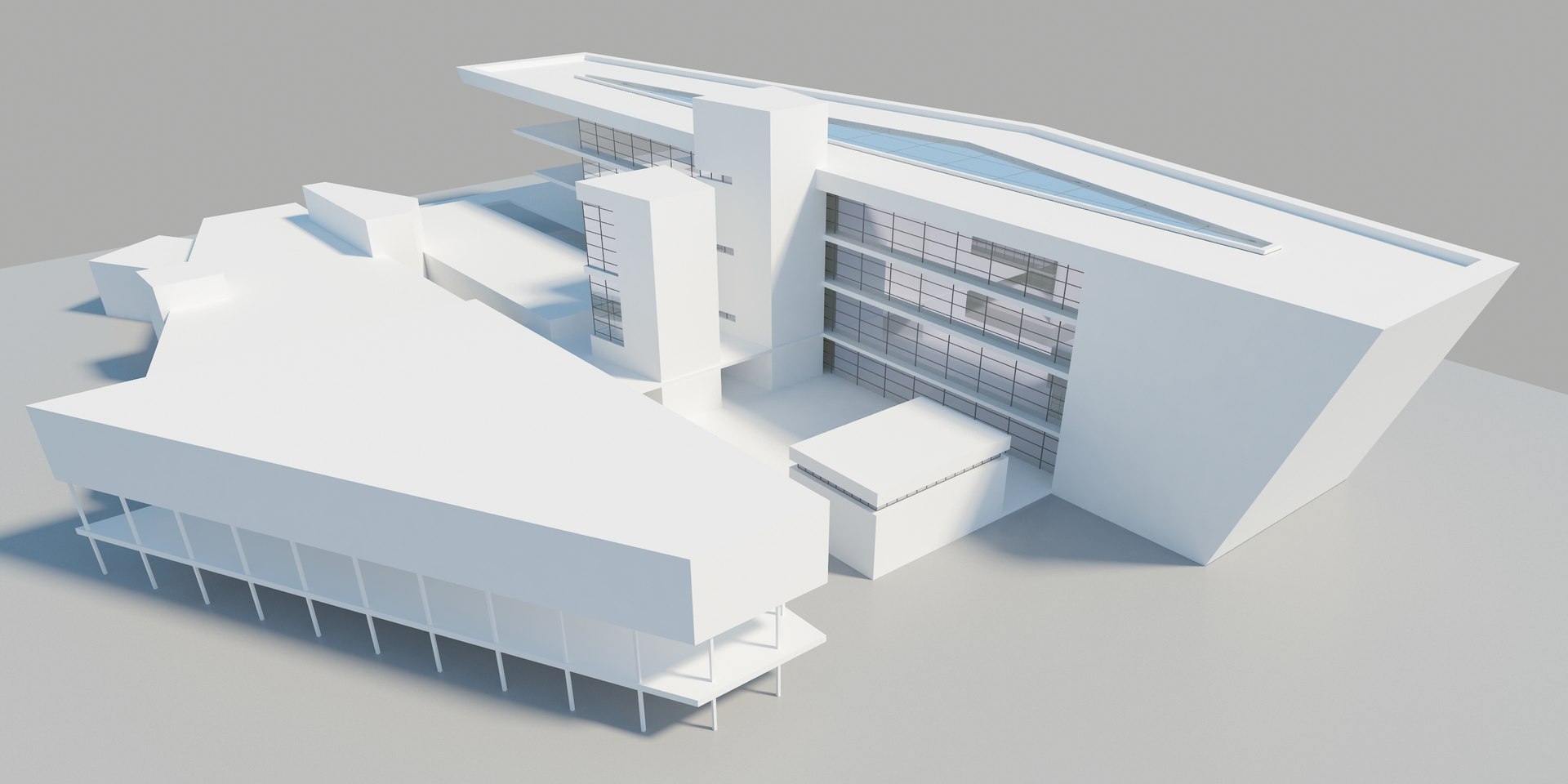 Modern Futuristic 3d Model