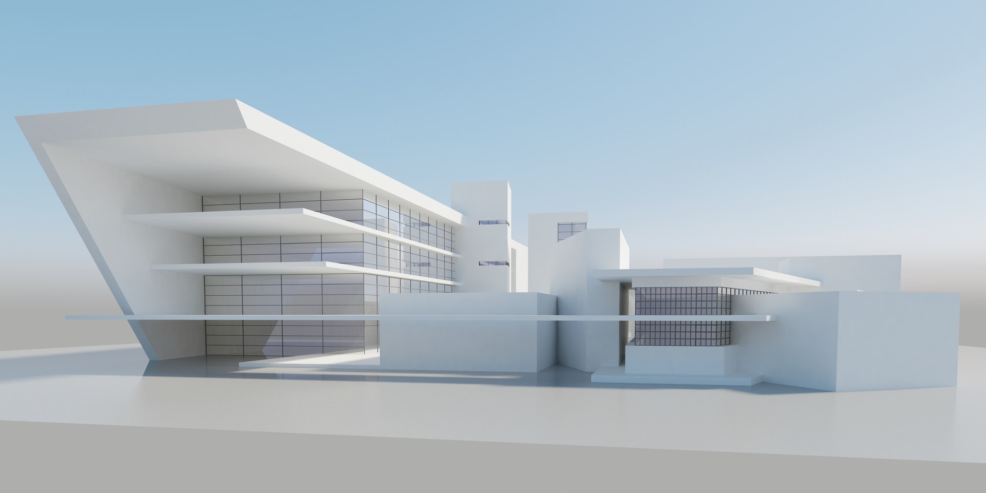Modern Futuristic 3d Model