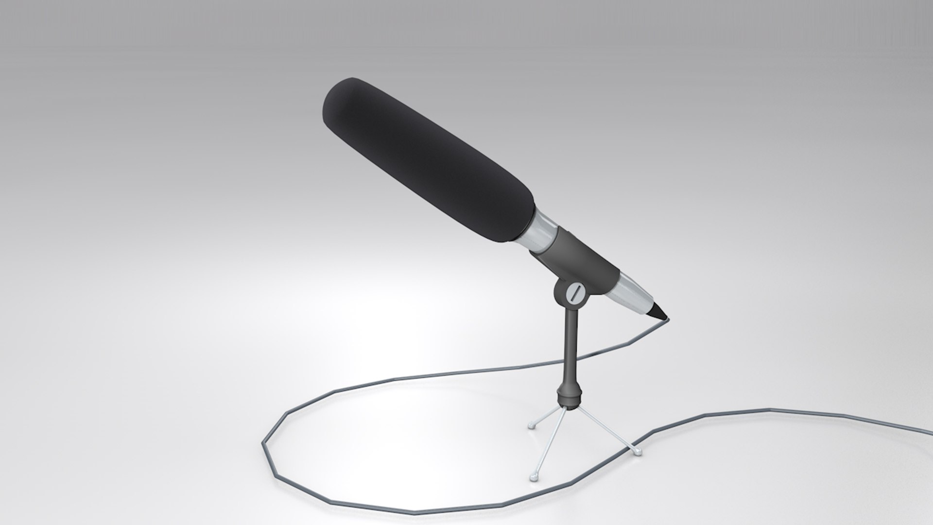 Free Microphone Mic 3d Model