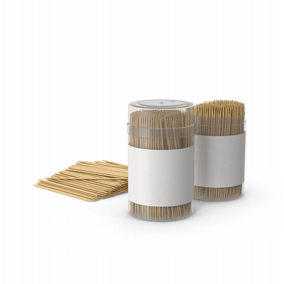 3D Toothpick Pack model - TurboSquid 1876365