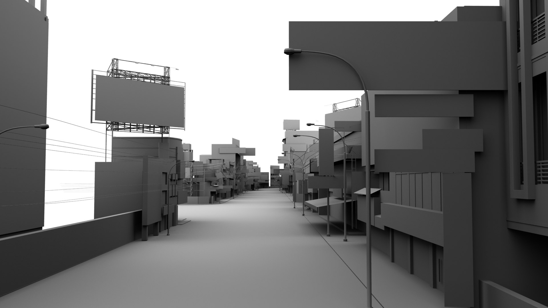 3D India Street Road - TurboSquid 2061927