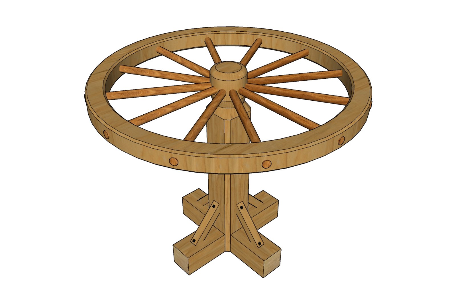 3D Breaking Wheel Model - TurboSquid 1601431