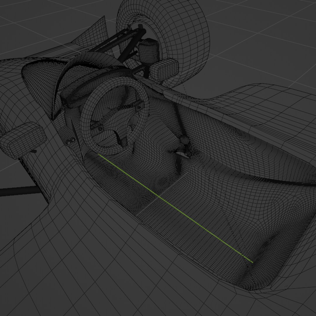 3D Model 1988 F1 Car - TurboSquid 2267200
