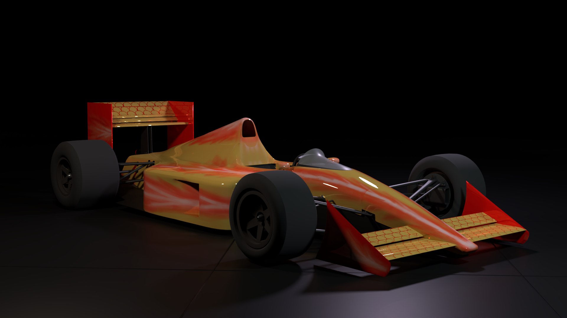 3D Model 1988 F1 Car - TurboSquid 2267200